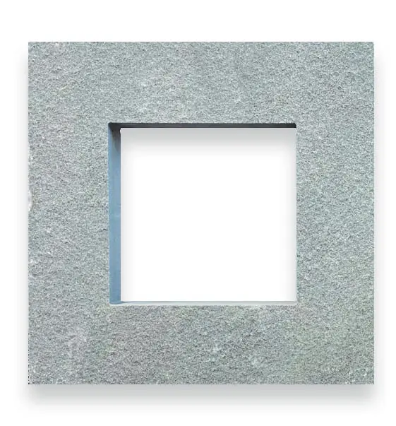 Double Electrical Box Stone Veneer from Natural Facing
