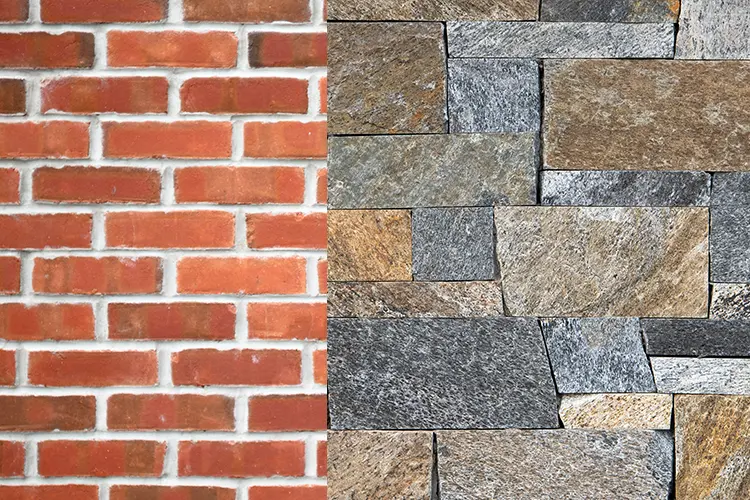 Choosing Between Brick and Stone for Your Home | Natural Facing