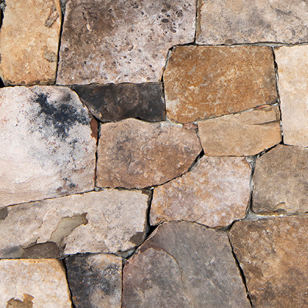 Mosaic Real Stone Veneer from Natural Facing Sawn Thin Stone