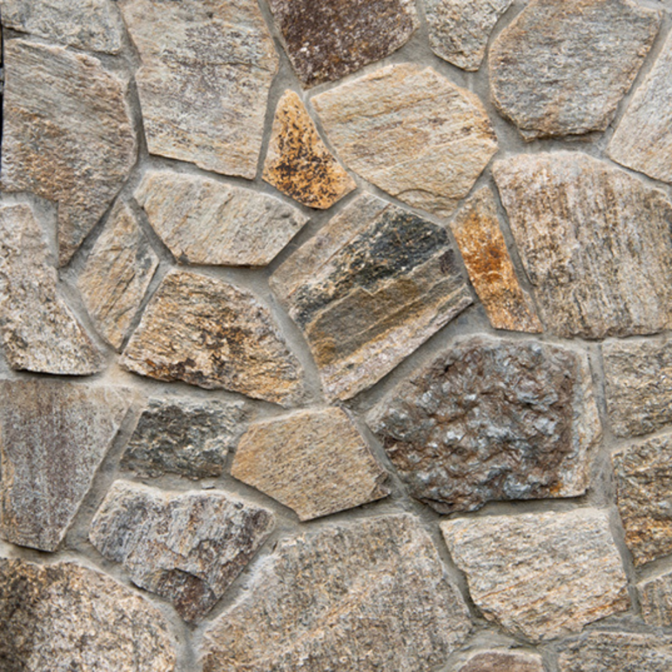 Mosaic Real Stone Veneer from Natural Facing Sawn Thin Stone