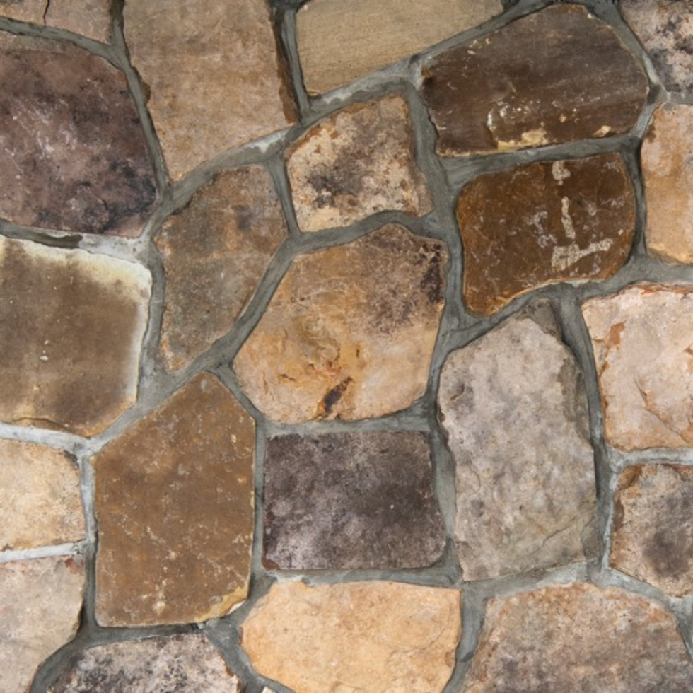 Mosaic Real Stone Veneer from Natural Facing Sawn Thin Stone