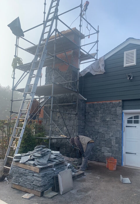 A Guide to Covering Brick with Natural Stone Veneer